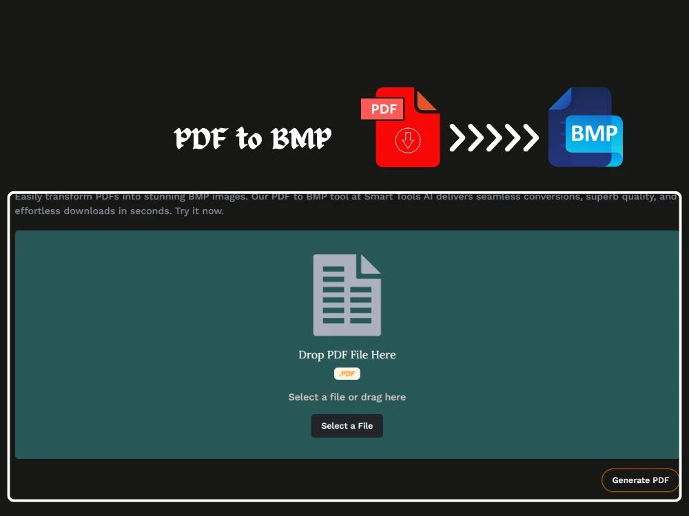 PDF to BMP: Easily Convert PDF to BMP
