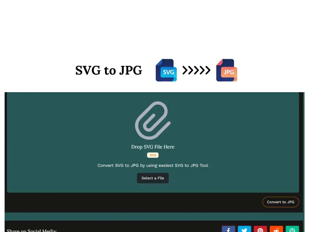 SVG to JPG Converter - High-Quality Image Conversion