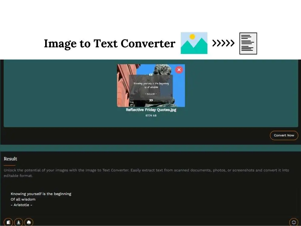 Image to Text Converter | Extract Text from Images