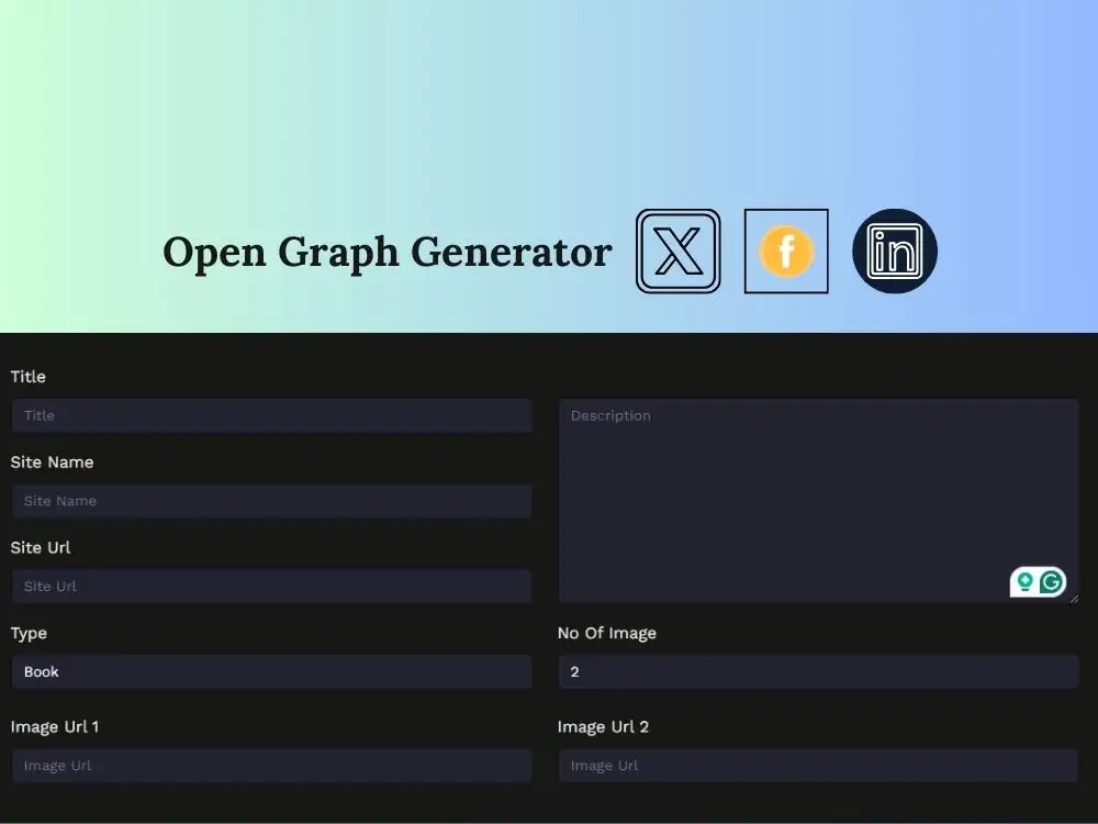 Open Graph Generator: Create Social Media Meta Tags Easily